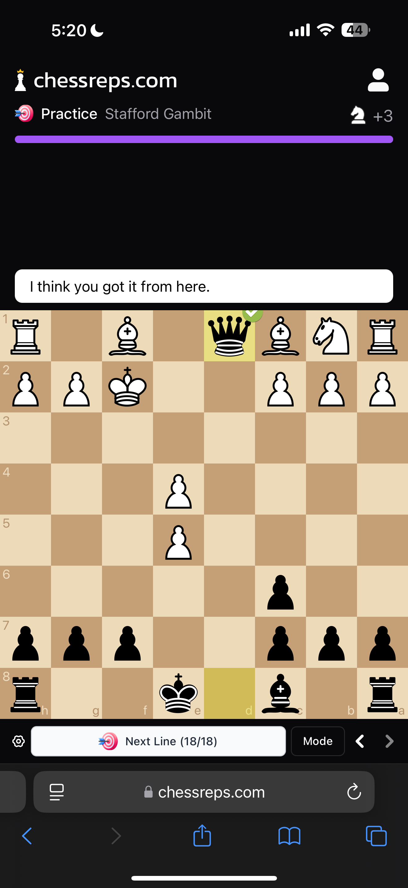Chessreps | Chess Opening Trainer with Spaced Repetition